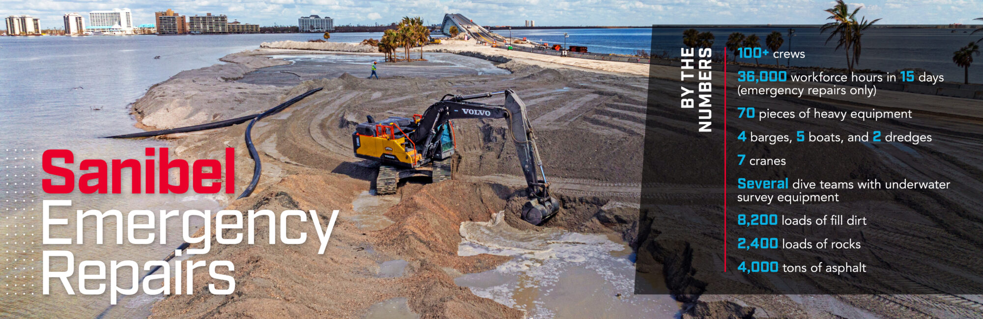 Sanibel Causeway Emergency Repair - Superior Construction Sanibel Causeway Emergency Repair - Superior Construction