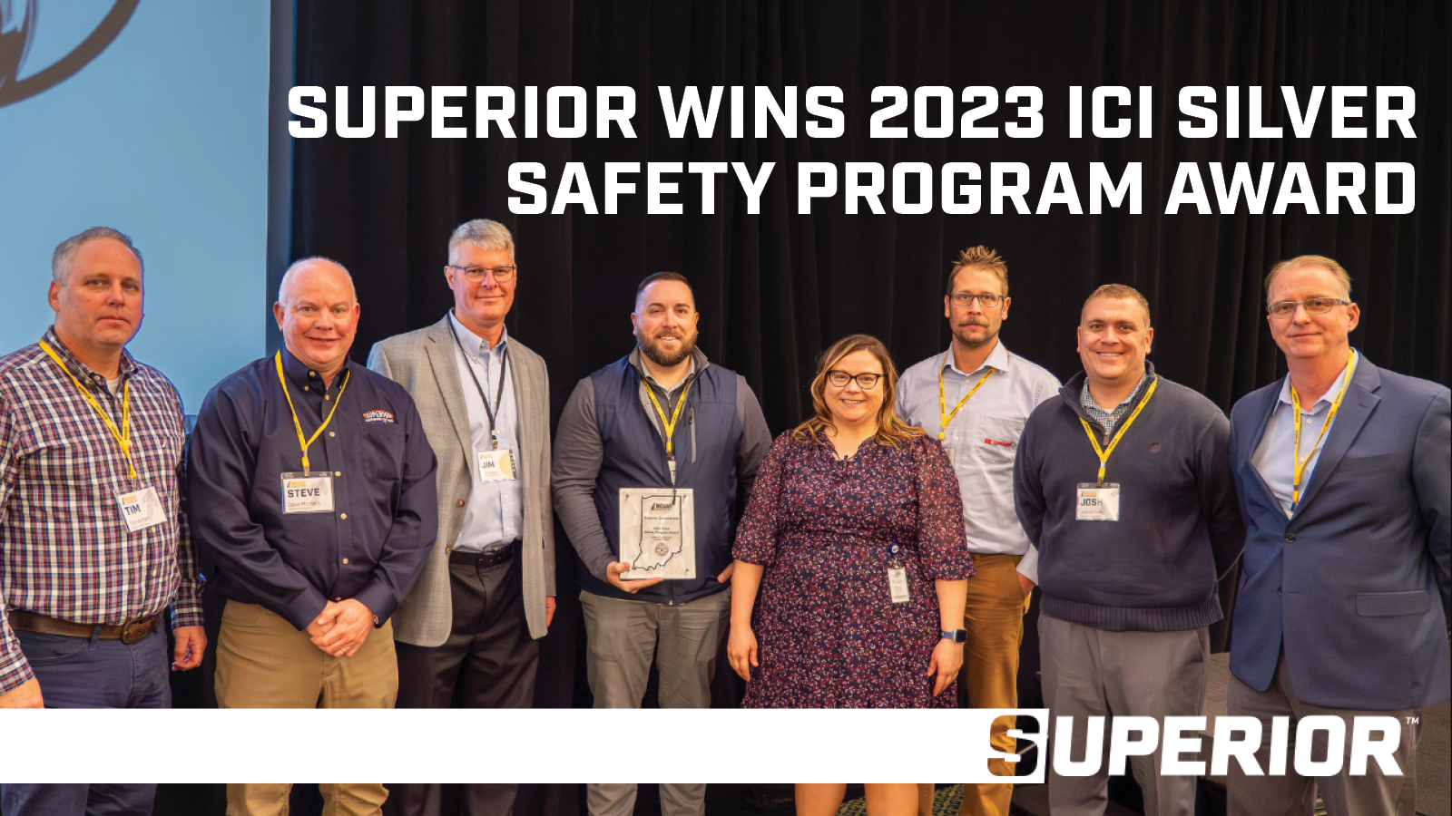 Superior Construction Wins 2023 Silver Safety Program Award from Indiana Constructors, Inc ...